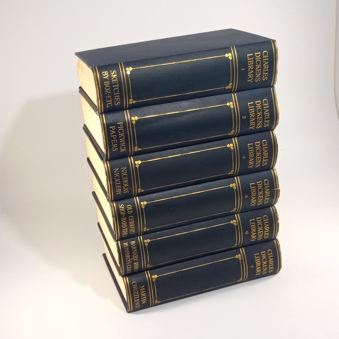 Charles Dickens Testimonial Edition Vol 1-7 (Vol 3 Missing) Hardback S ...